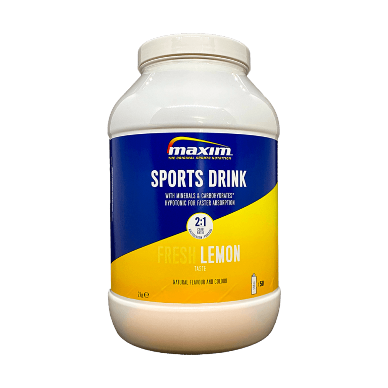 Maxim Sports Drink Fresh Lemon - 2kg - Maxim Sportvoeding